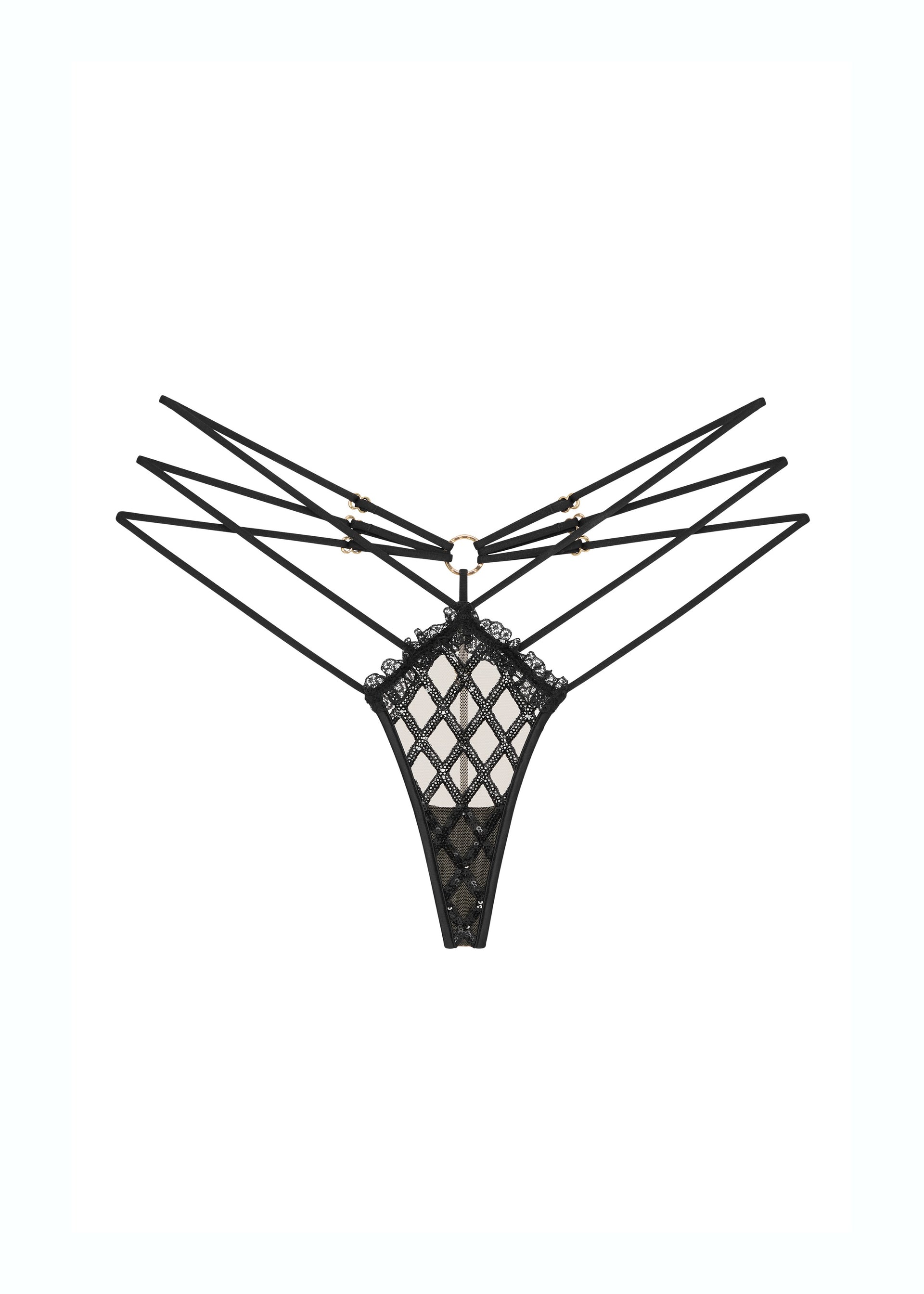 Valentina G-String Black – GOD SAVE QUEENS
